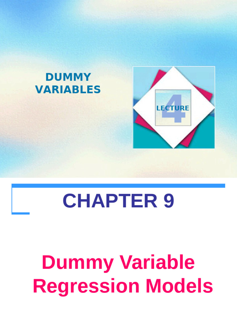 Econometric Lec4 | PDF | Multicollinearity | Coefficient Of Determination