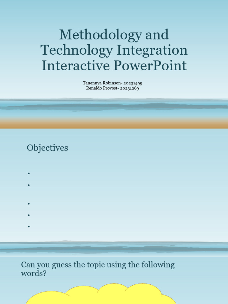 Methodology and Technology Integration | PDF | Water Cycle | Water