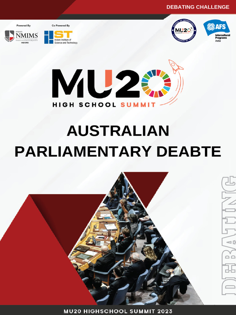 Australian Debate Guide for Students | PDF