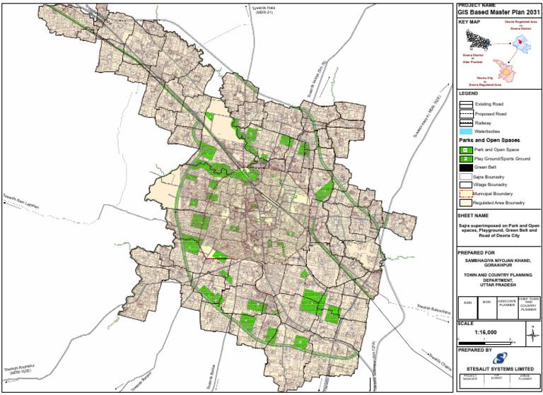 GIS Based Master Plan 2031: Legend | PDF