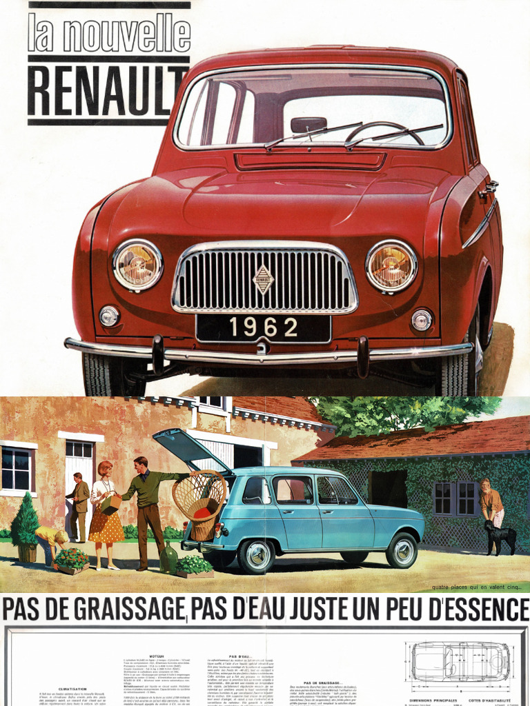Renault 4 1962 FR | PDF