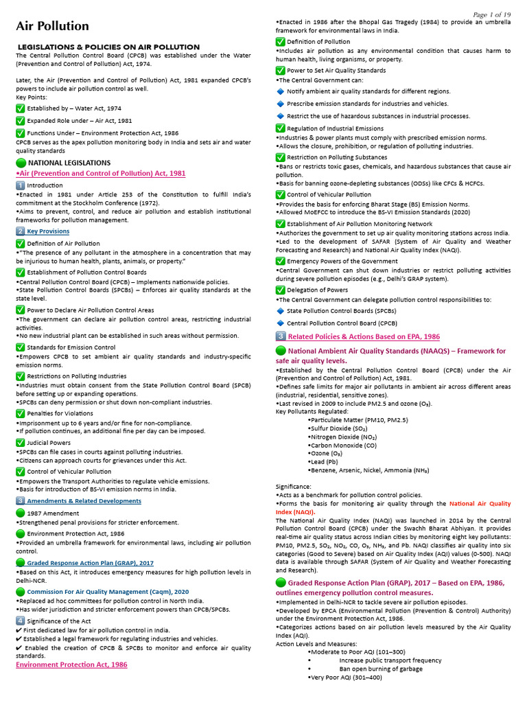 Pollution and Climate Change | PDF | Environmental Issues | Determinants Of Health