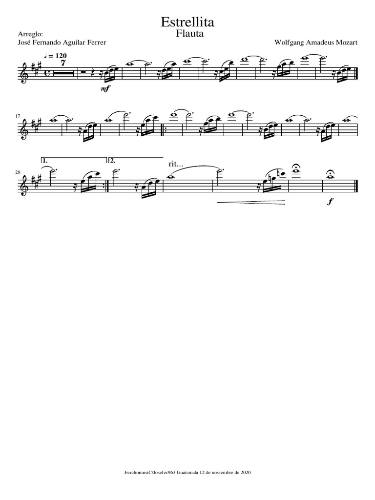 Estrellita Flauta | PDF