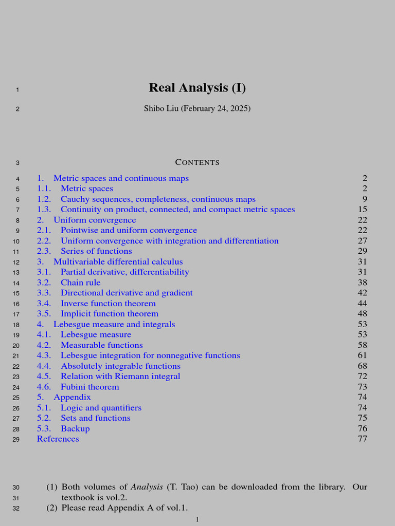Real Analysis | PDF | Integral | Mathematical Analysis