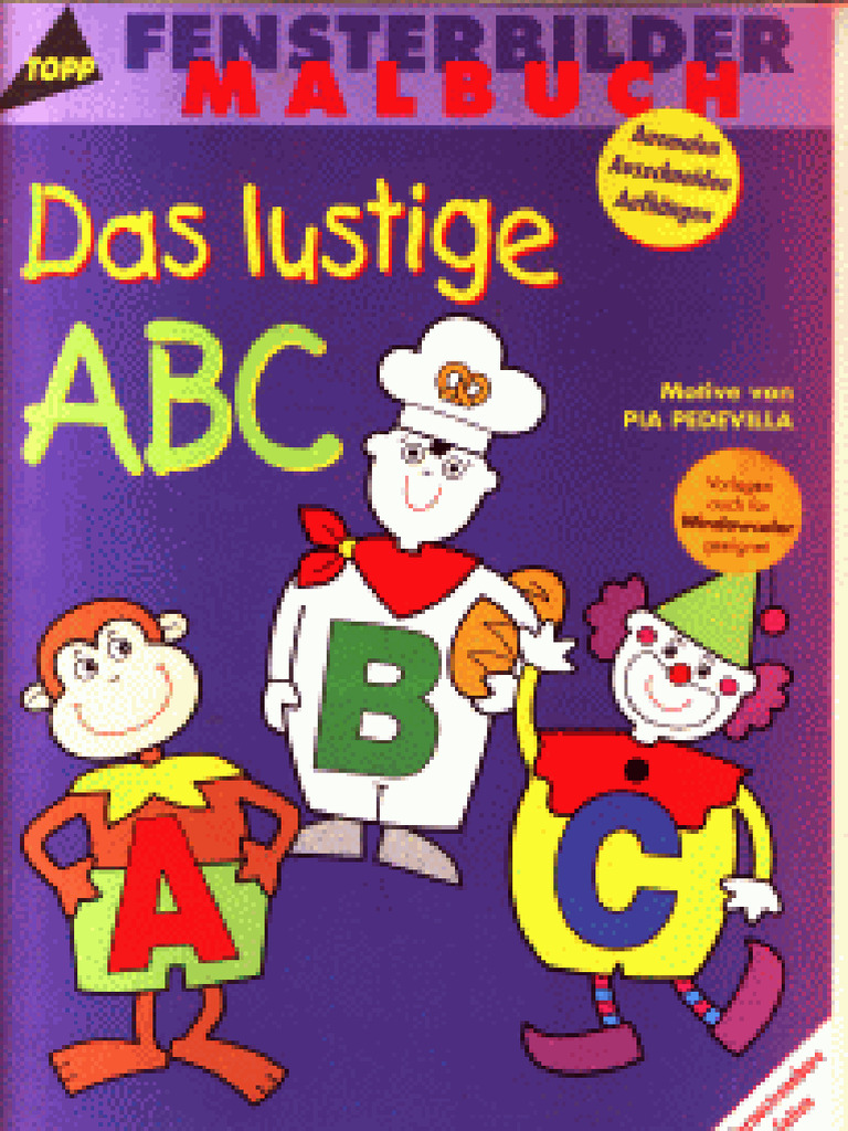 Das Lustige ABC. Fensterbilder Malbuch (Pedevilla Pia) (Z-Library) | PDF