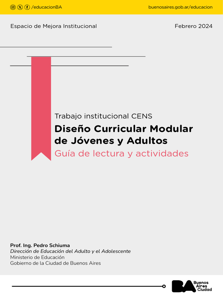 Trabajo Institucional EMI 2024 - CABA | PDF | Aprendizaje | Enseñando