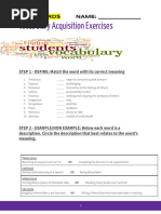 Balderdash Sheet 1 | PDF | Self-Improvement