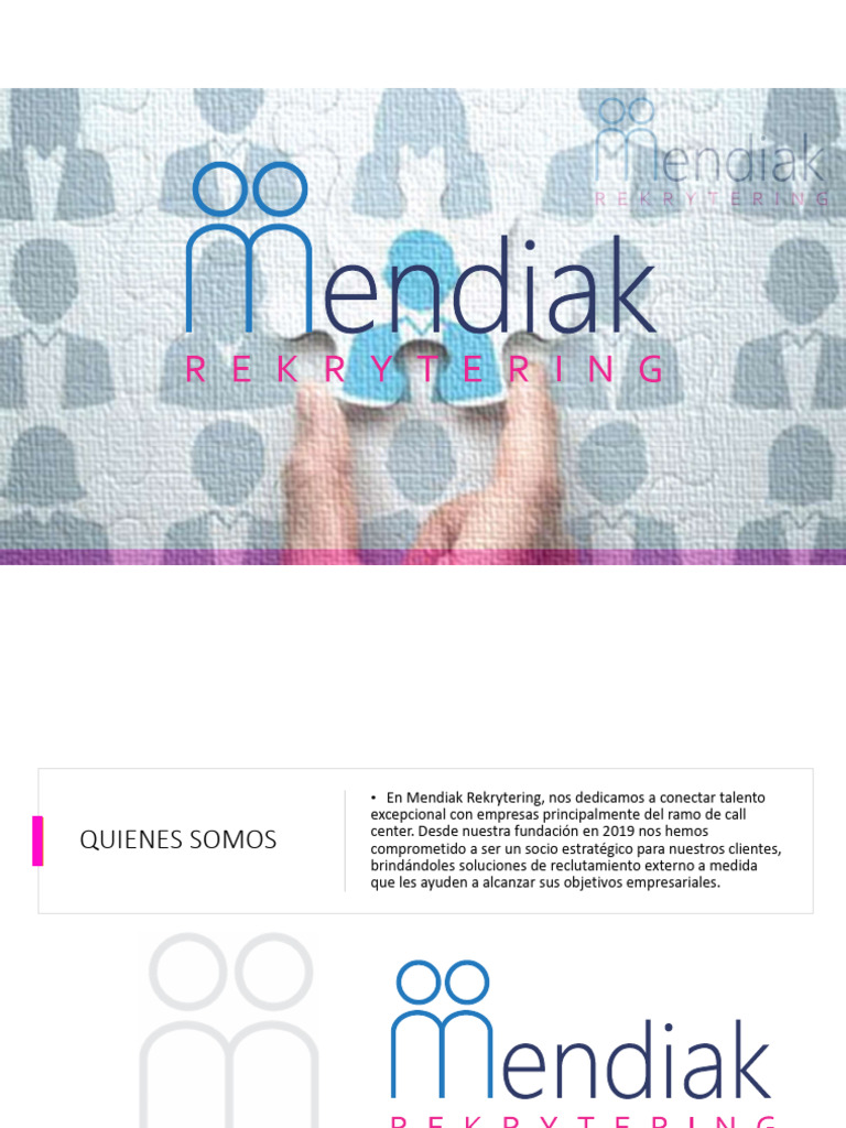 Proyectos Reclutamiento Mayo 2024 Mendiak | PDF