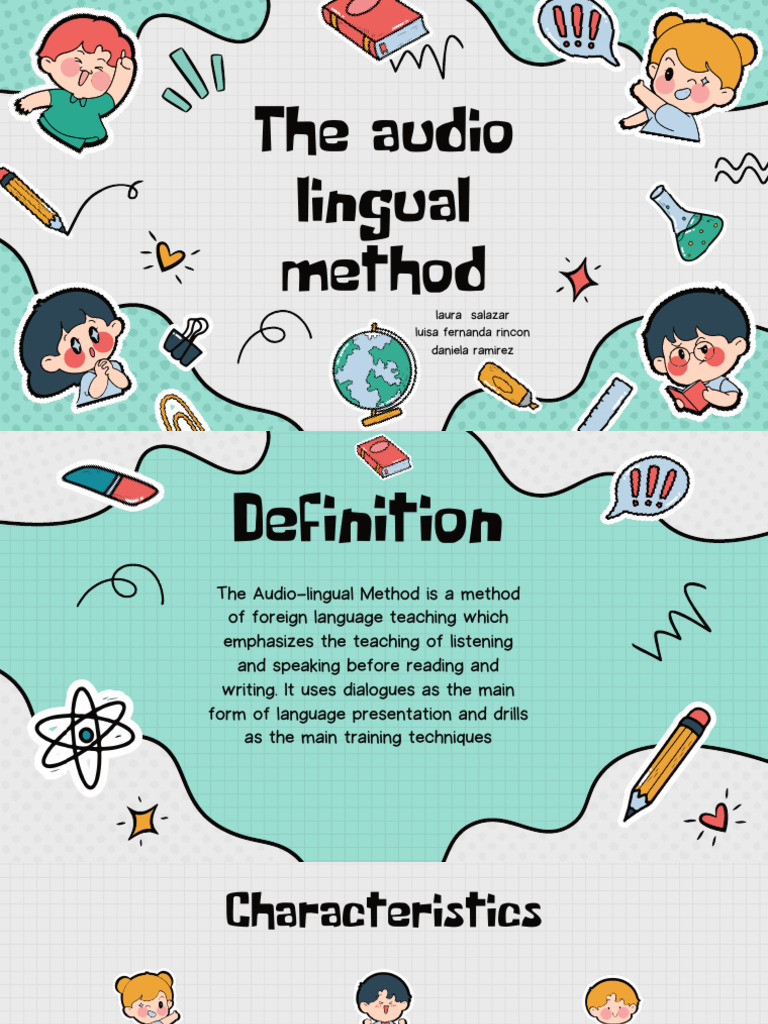 Overview of the Audio-Lingual Method | PDF | Communication | Linguistics