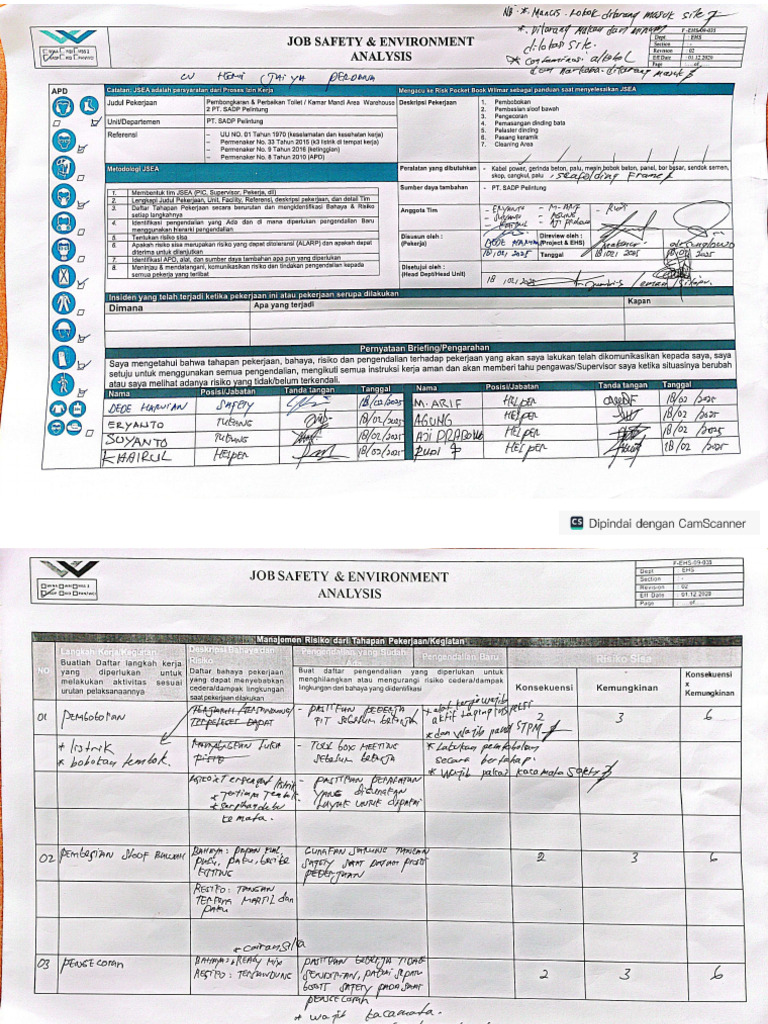 Jsea Kamar Mandi WH 2 | PDF