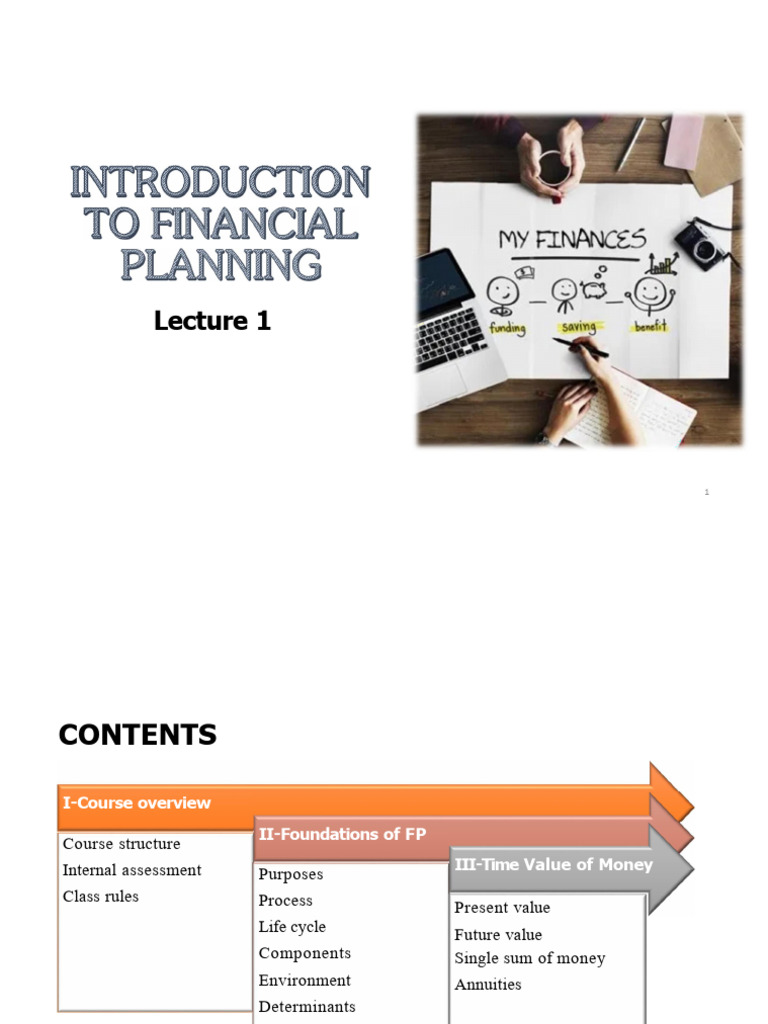 Lecture 1 - Introduction To Financial Planning | PDF | Insurance ...
