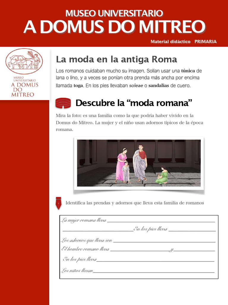 Ficha Primaria - Moda Cast. | PDF | Ropa | Joyería