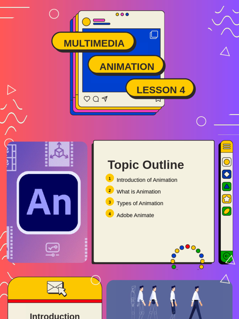 Lesson 4 Multimedia | PDF | Animation | Computer Graphics