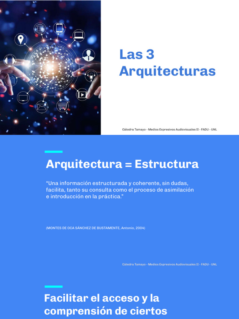 Medios Expresivos Audiovisuales 2 - Arquitecturas | PDF | ciberespacio | Informática