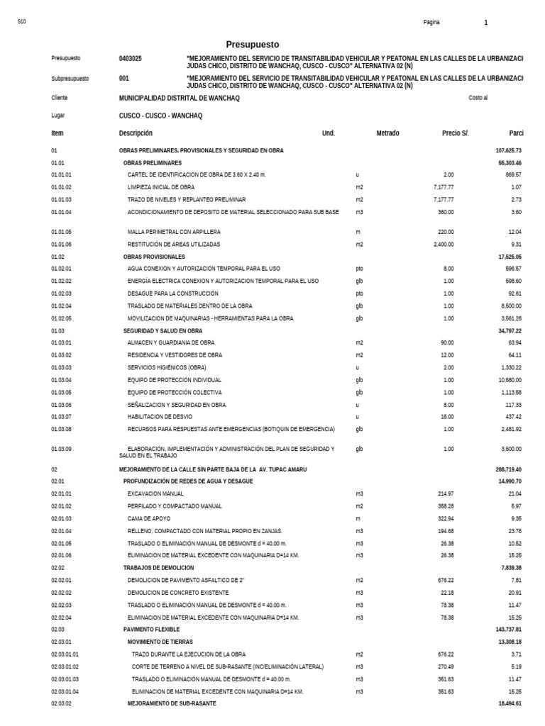 Pres Alt 02 Con Pie | PDF | Hormigón | Material compuesto