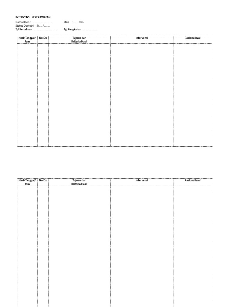 Intervensi Implementasi Ump | PDF