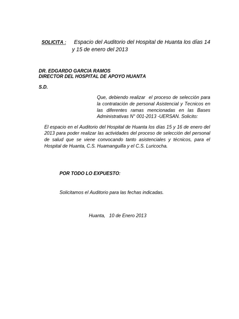 SOLICITA | PDF | Hospital