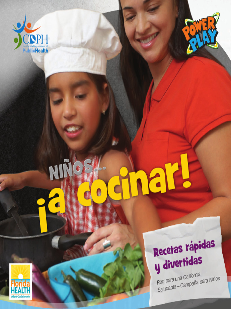 Kids Get Cooking Spanish | PDF | ensalada | Vegetales