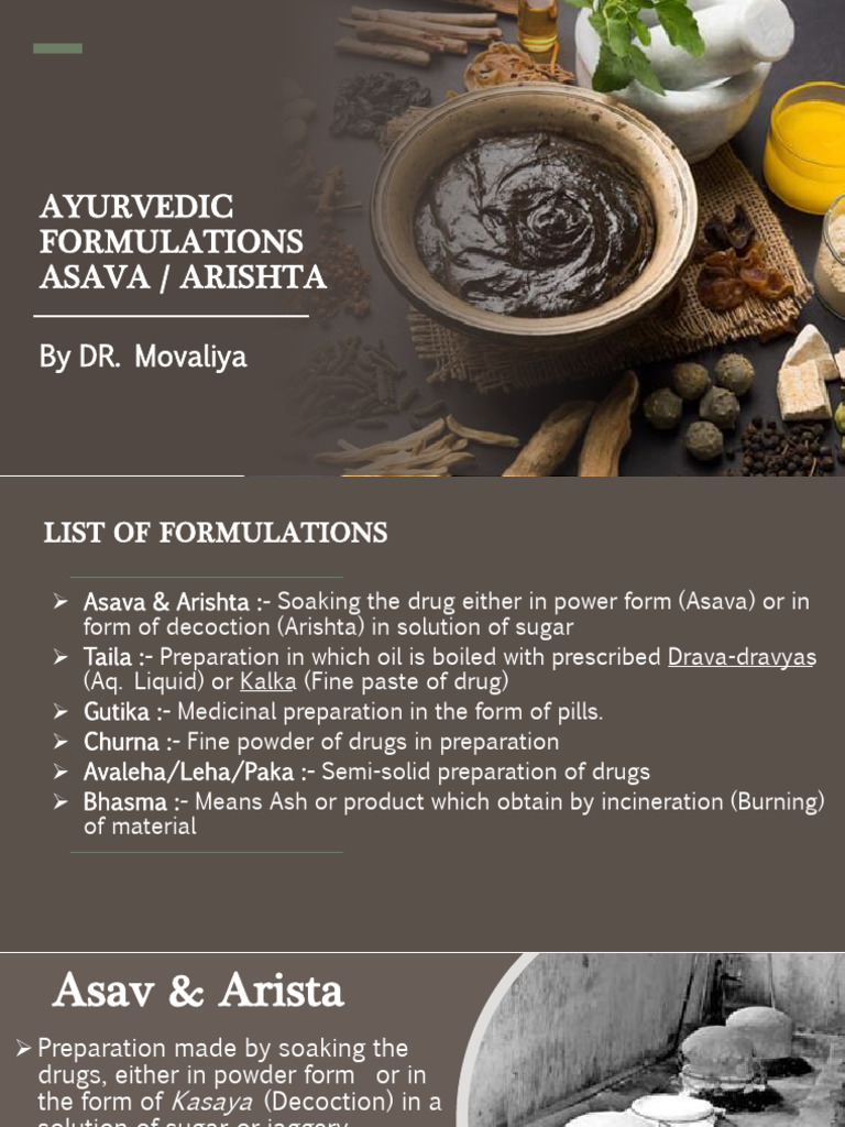 Ayurvedic Formulations | PDF