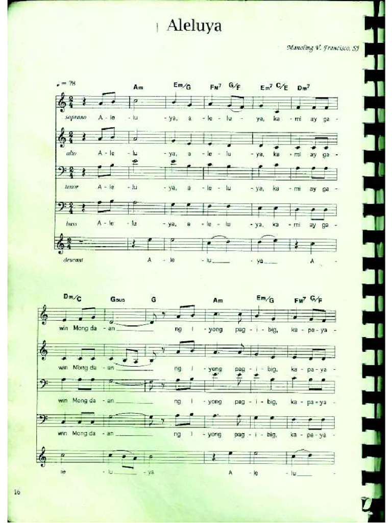 Aleluya HM | PDF