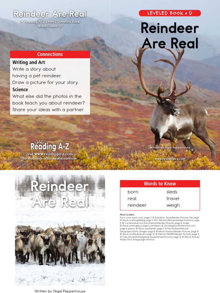 RAZ-D 024 Reindeer Are Real | PDF