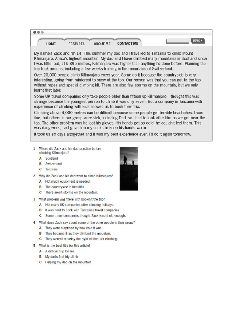 reading part 3 | PDF