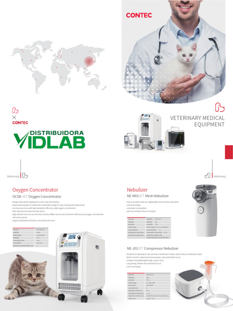 Veterinary Medical Equipment Overview | PDF | Electrocardiography ...
