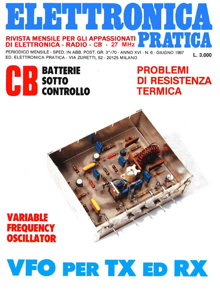 Elettronica Pratica 1987 - 06 | PDF