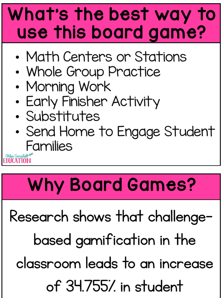 2nd Grade Math Games | PDF