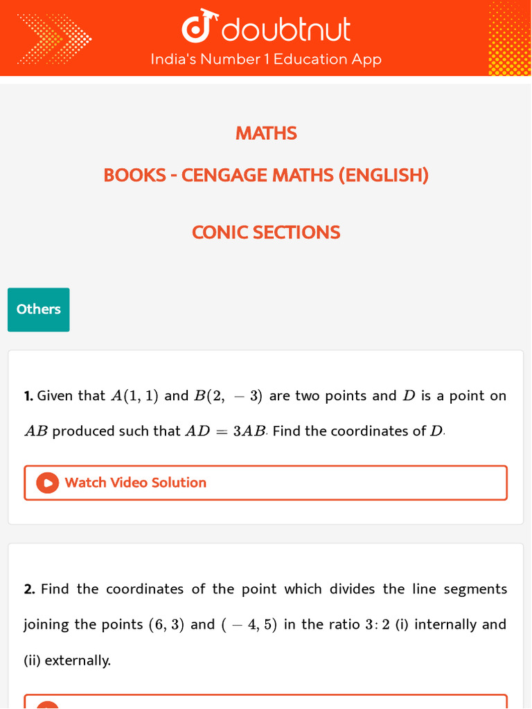 Coordinate Geometry Problems and Solutions | PDF | Coordinate System ...