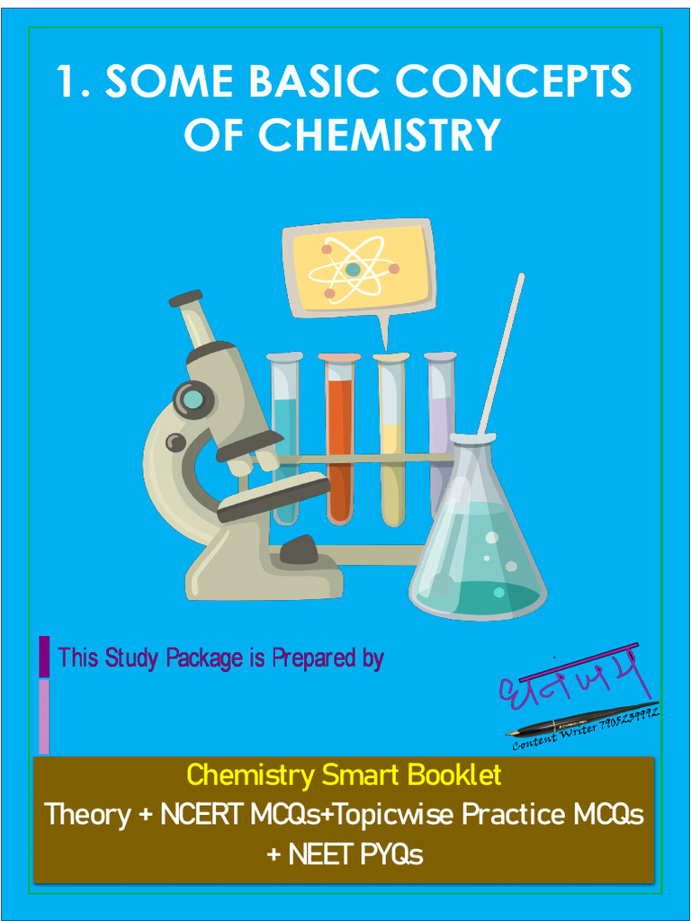 Chemistry Smart Booklet Overview | PDF | Mole (Unit) | Molecules