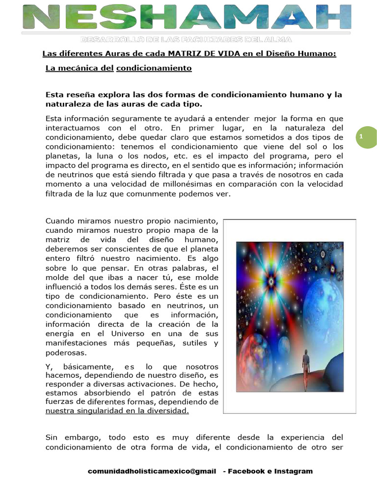 Tipos de Auras en el Diseño Humano | PDF | Alma | Aura (paranormal)