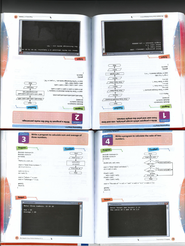 Computer Class 12 practical | PDF