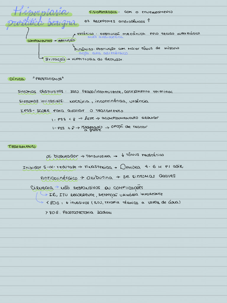 NEOPLASIA PROSTATICA E HPB | PDF