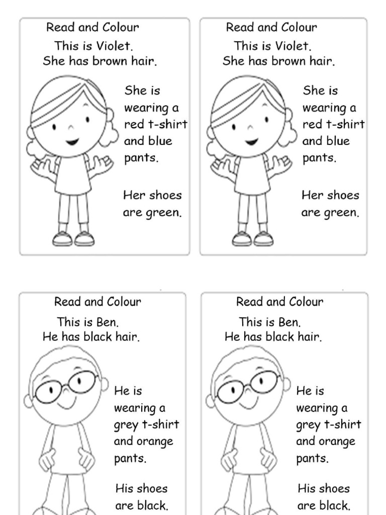 Clothes Reading Comprehension | PDF