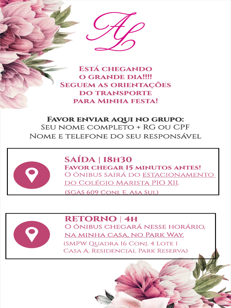 Transporte Para Festa | PDF