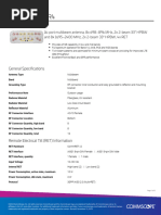 Cellmax CMA-UBTULBULBHH-6517-17-21-21 Spec Sheet | PDF