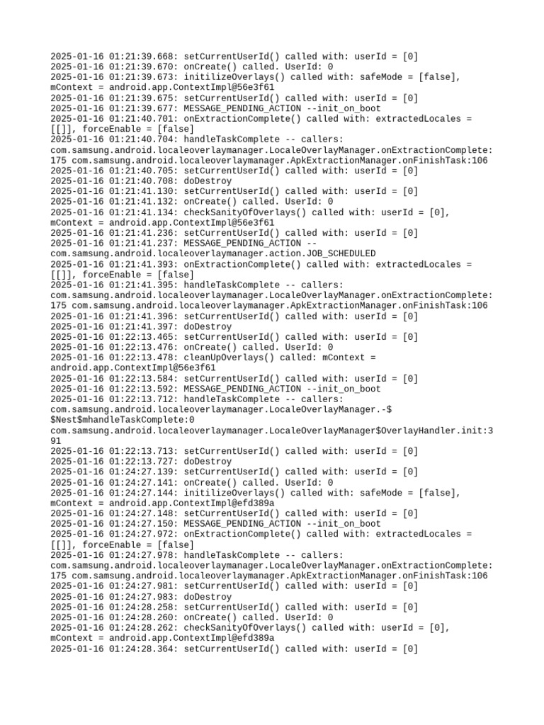 lom_log | PDF | Android (Robot) | Linux