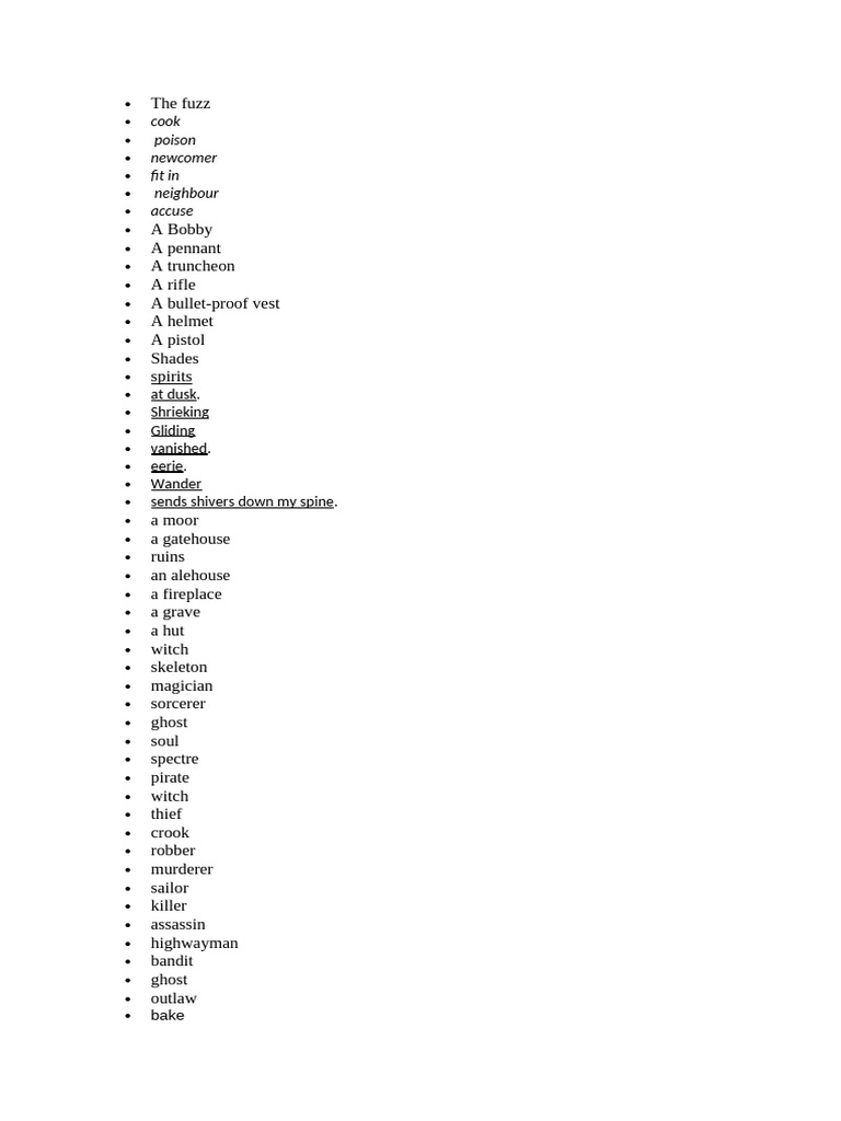 Anglais Voc | PDF