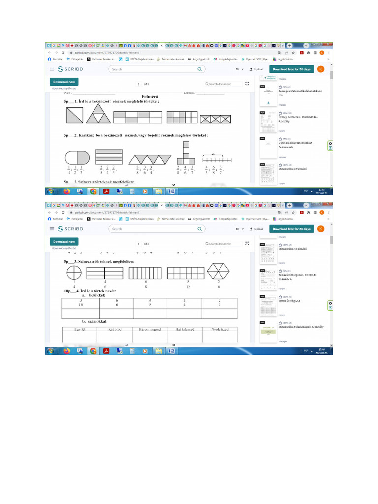 Tortek felmero | PDF