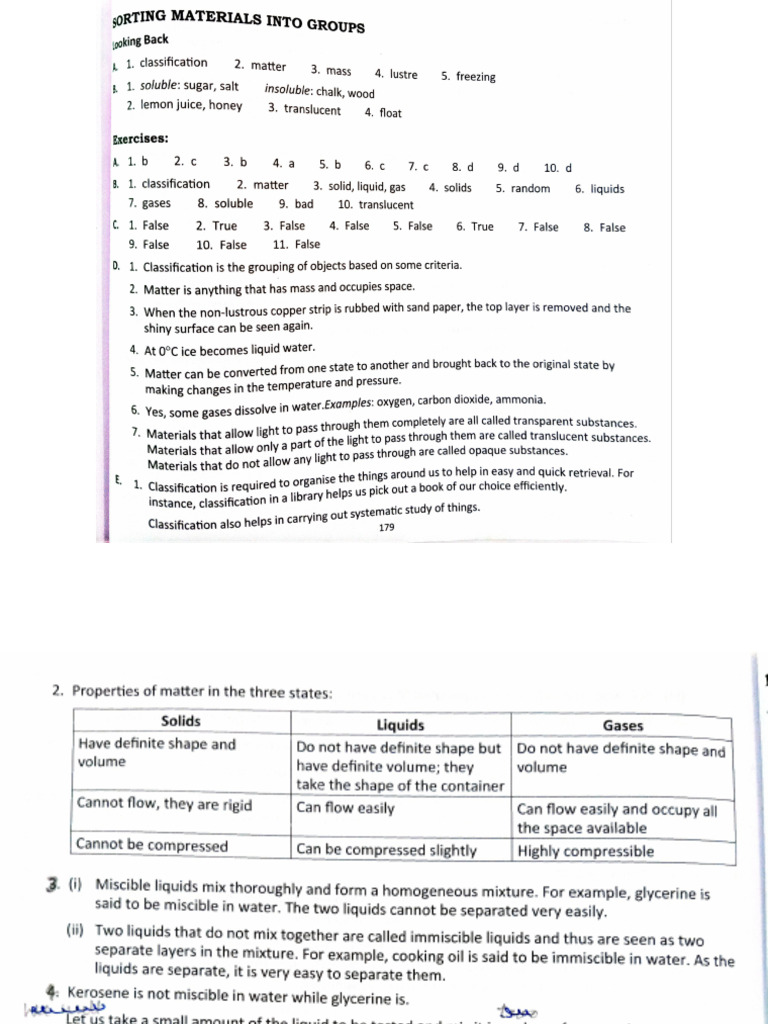 Ch-6 Sorting Material Into Groups | PDF