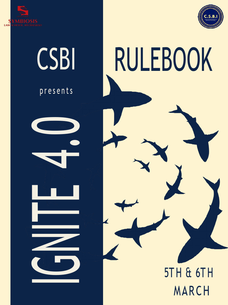 CSBI - RULEBOOK IGNITE 4.0 .pdf | PDF | Entrepreneurship | Negotiation
