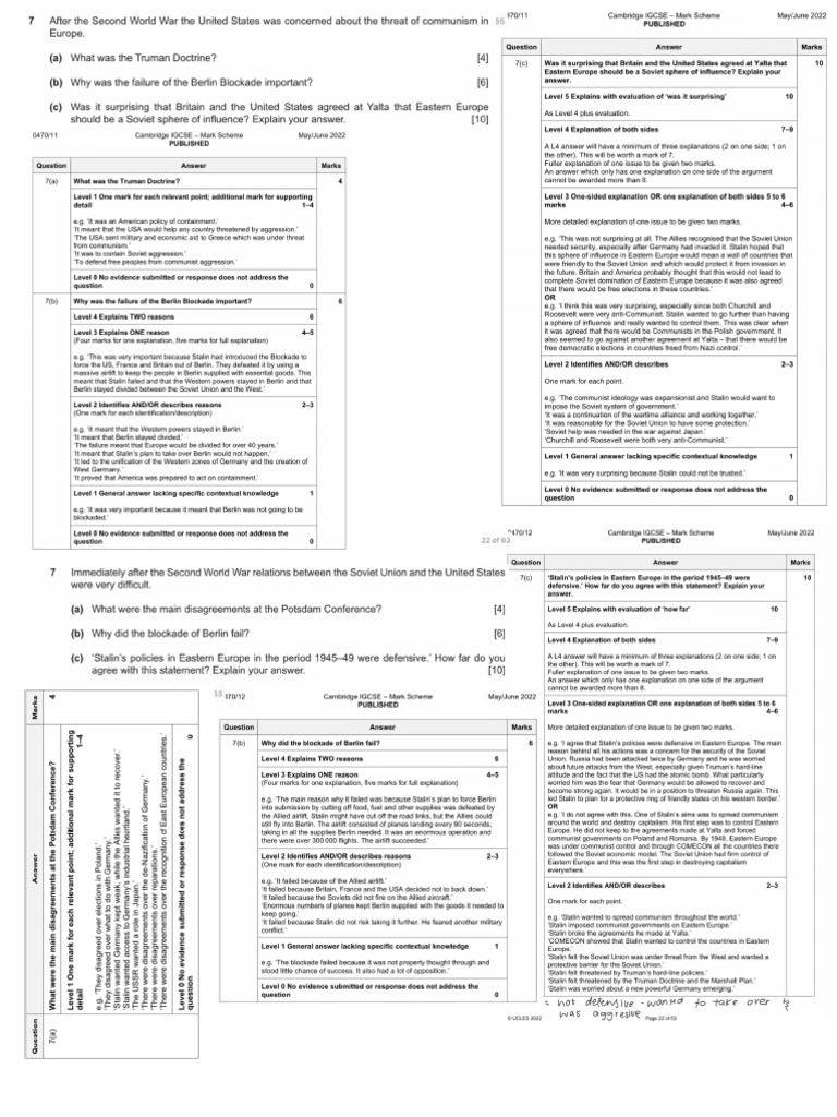 Paper 1 - (4) Who Was To Blame For Cold War | PDF