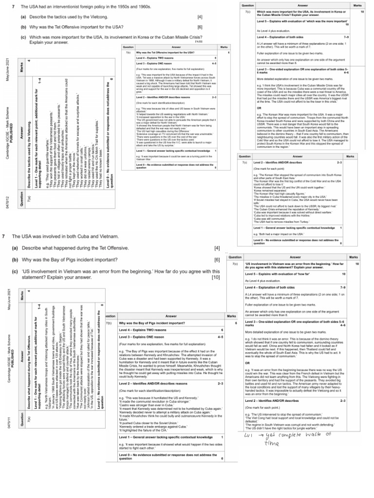 Paper 1 - (5) How Effectively Did Us Contain Communism | PDF