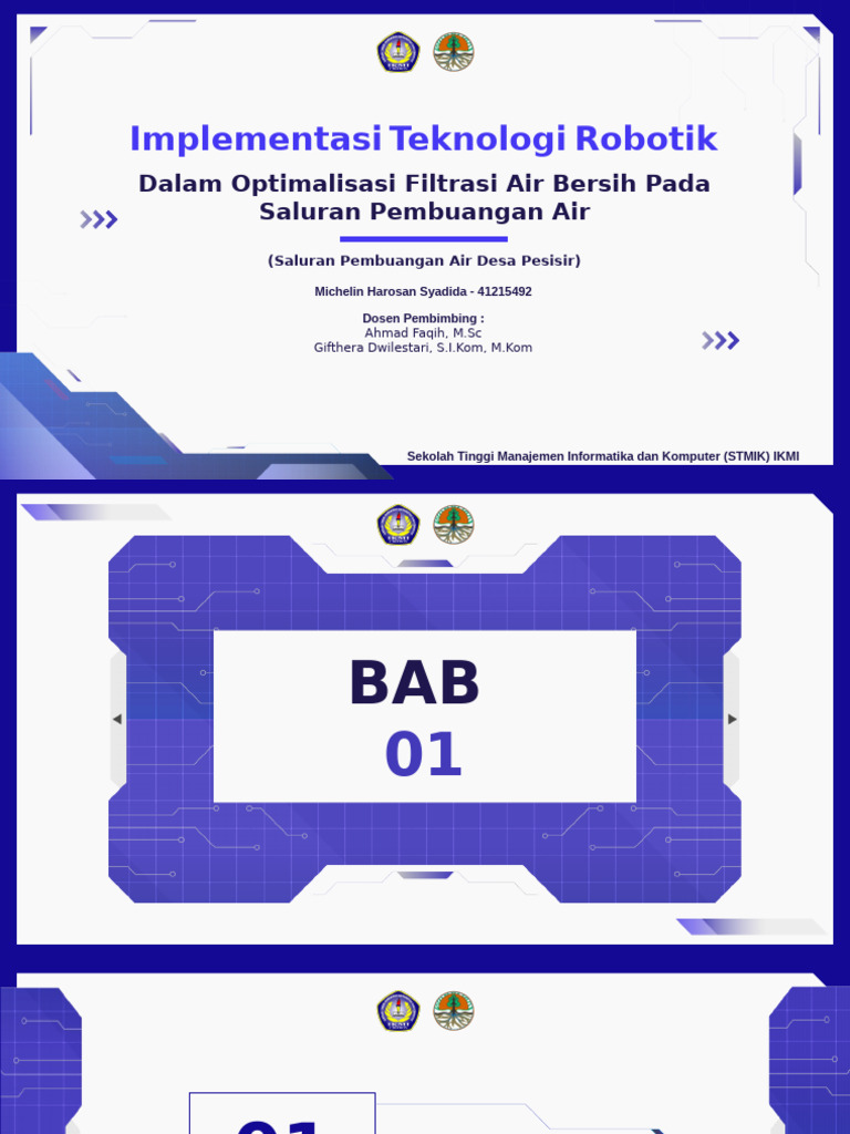 Bachelor in Robotics Engineering by Slidesgo | PDF