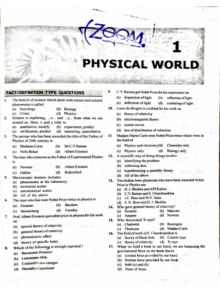 Physical World | PDF