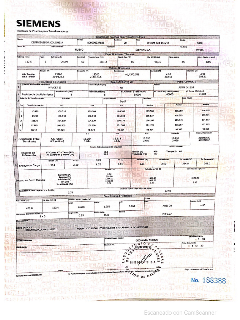 Protocolo Transformador | PDF