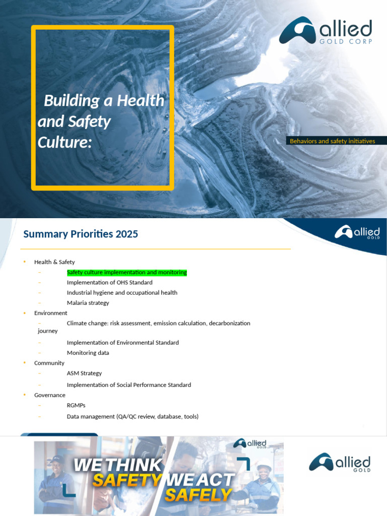 Health and Safety Culture Initiatives | PDF | Safety | Risk