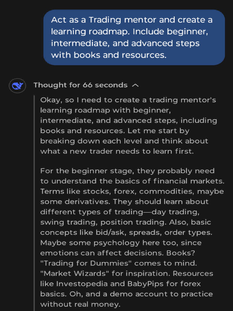 Trading Mentorship Learning Roadmap | PDF | Technical Analysis ...