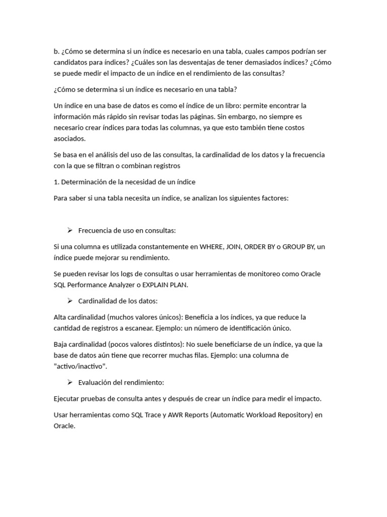 Administracion Base Datos | PDF | SQL | Bases de datos